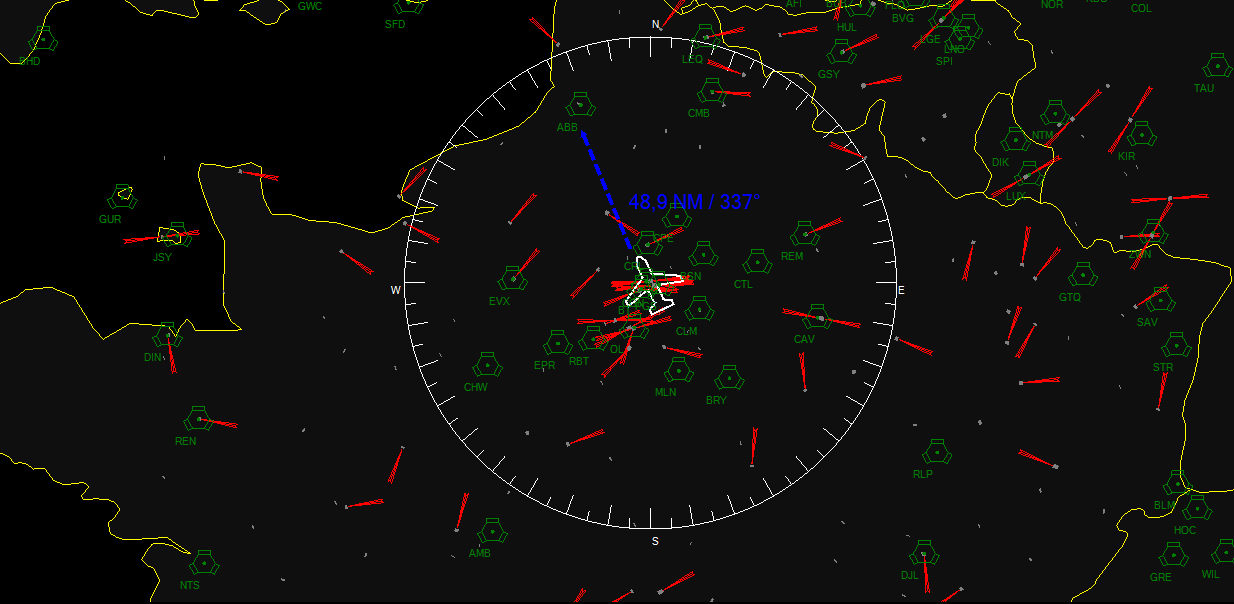 Moving Map – FS Instructor